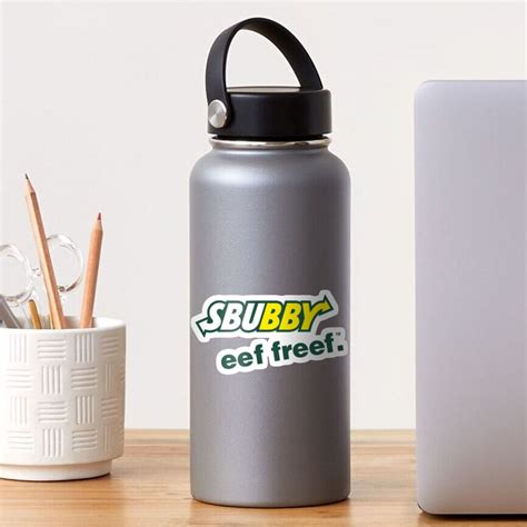 Sbubby Eef Freef Sticker For Sale By Karlimarieo Redbubble