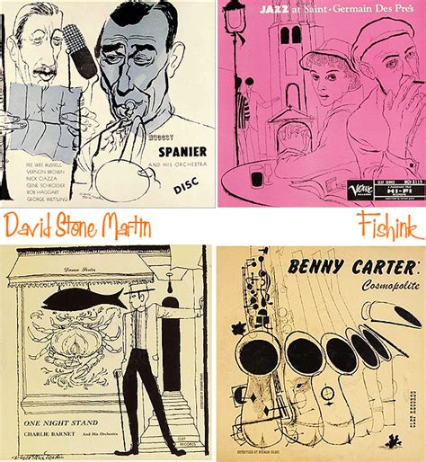 David Stone Martin Illustrating The 1950s