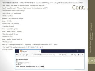 Server Side Scripting Basics By Bantamlak Dejene PPT