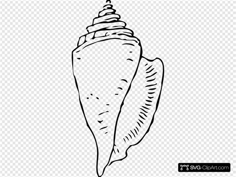 Seashell Clipart Outline 10 Free Cliparts Download Images On