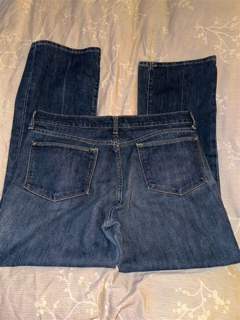 Old Navy FLIRT Size 12 Blue Jeans Boot Cut EUC 36 Waist 30 Inseam EBay