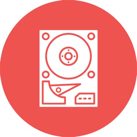 Icono De Disco Duro Generic Color Fill