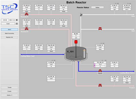 Sim 4501 Advanced Reactor Batch Tsc Simulation