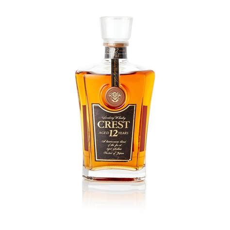 Suntory Crest 12 Year Old 430 Abv Nv 1 Bt70 Distilled Whisky