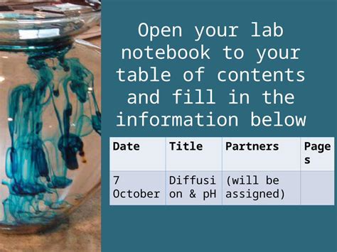 Ppt Diffusion Probes And Ph Lab Dokumentips