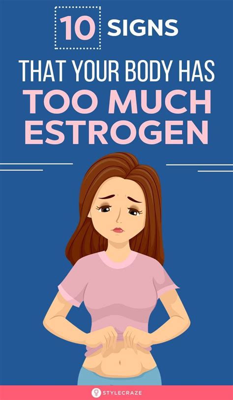 10 Signs That Your Body Has Too Much Estrogen Which Can Lead To Weight