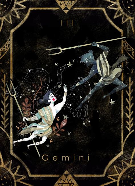 Xii Zodiac Stars On Behance Gemini Art Zodiac Art Astrology Art