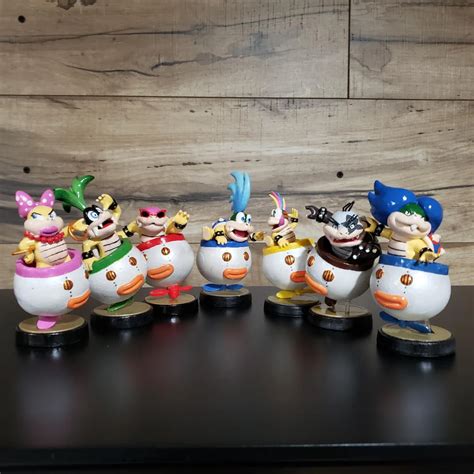 Koopaling Custom Amiibo Figures By Nebulanoob Download Free Stl Model