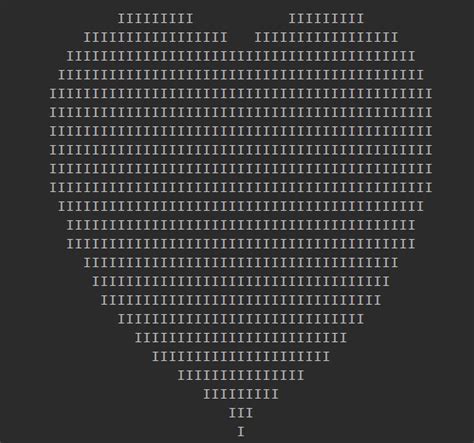 用python画爱心代码python打印心形图案 腾讯云开发者社区 腾讯云