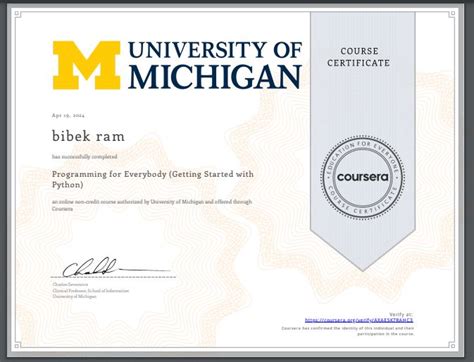 Python Programming Coursera Learningjourney Neverstoplearning Bibek Ram