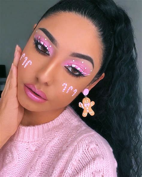 25 Creative Christmas Makeup Looks To Brighten Your Holidays Pretty
