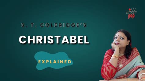 Christabel S T Coleridge Line By Line Explanation In English Youtube