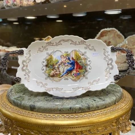 خرید و قیمت شیرینی خوری لمونژ طرح لیلی و مجنون پس کرایه ترب