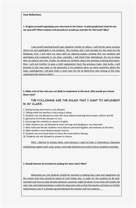 BEED Field Study Questions And Answers Field Study Episode