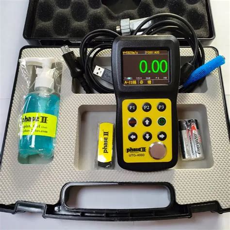 Phase Ii Utg 4000 Ultrasonic Thickness Gauges With A B Scan And Thru Coating Capability Buy