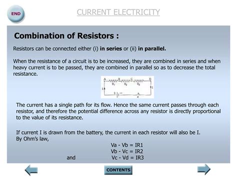 Current Electricity Series Parallel Ppt