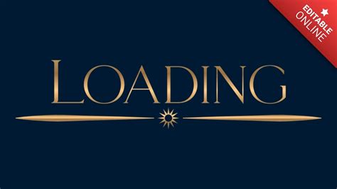 Loading Efeito Dourado Luxo Gerador De Efeitos De Texto