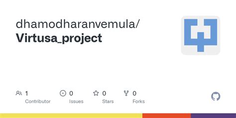 GitHub Dhamodharanvemula Virtusa Project