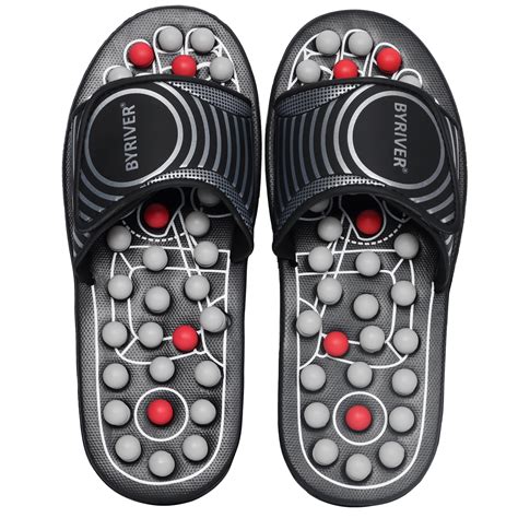 Byriver Acupressure Foot Massager For Circulation Massage Slippers