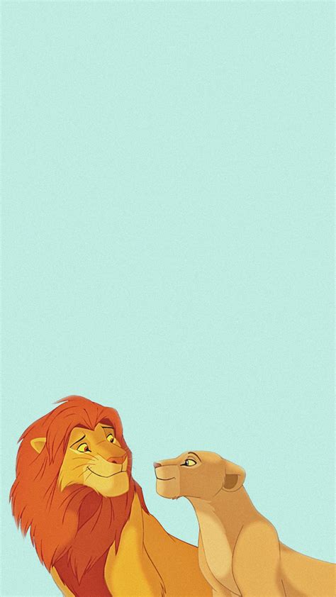 Simbaandnala Wallpaper Thelionking Imagem De Fundo Para Iphone Rei