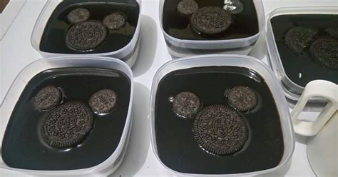 Resep Puding Oreo Coklat Lumer 🍫 Oleh Bunda Salsahomemade 💐💞 Cookpad