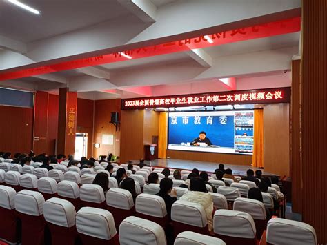 学院组织参加2023届全国普通高校毕业生就业工作第二次调度视频会铜职要闻铜仁职业技术学院