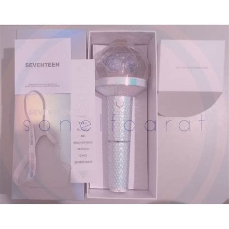 Seventeen Official Lightstick Carat Bong Ver Or BeeCost