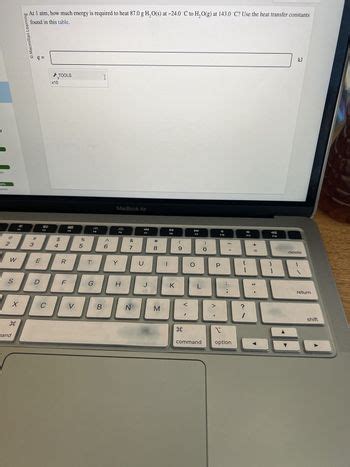 Answered Macmillan Learnin At 1 atm how much energy is required to heat 87 0 g H₂O s at 24 0