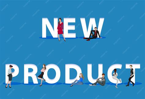 Premium Vector People On New Product For Web Mobile App Presentations