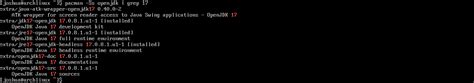 Как установить Openjdk 17 на Arch Linux