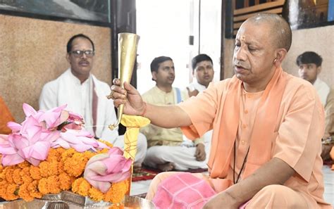 Yogi Celebrates His 51st Birthday Today In Gorakhpur