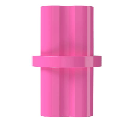 1 In Internal Furniture Grade Pvc Coupling Pink Formufit