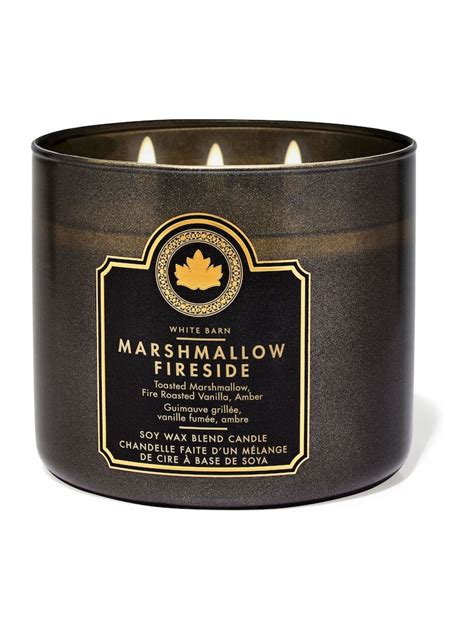Buy Bath And Body Works Marshmallow Fireside 3 Wick Candle 411g From Next