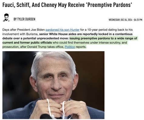 Bidens Preemptive Pardons Enough Has Been Written About Bidens