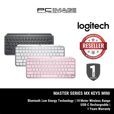 LOGITECH MX KEYS MINI WIRELESS KEYBOARD PC Image Malaysia