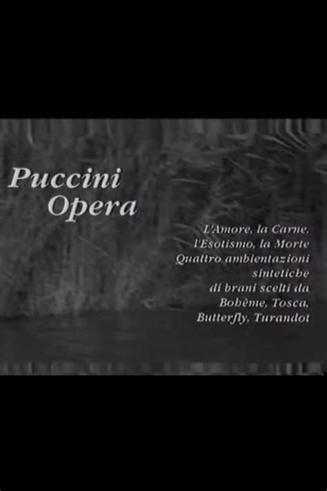 Pucciniopera 1987 Posters — The Movie Database Tmdb
