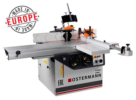 Фрезерные станки с шипорезной кареткой Ostermann T 1000 купить по