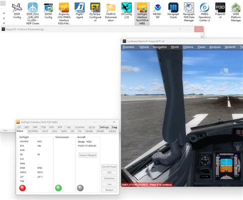 FSUIPC6 GoFlight Interface Tool 64bit P3Dv4v5 PMDG Windows11