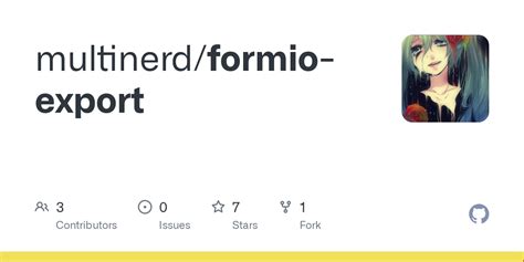 Github Multinerd Formio Export