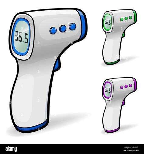 Infrared Thermometer Diagram