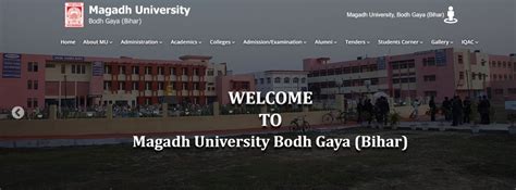 Magadh University Part 3 Exam Center 2023 2020 23 Check Ba Bsc Bcom
