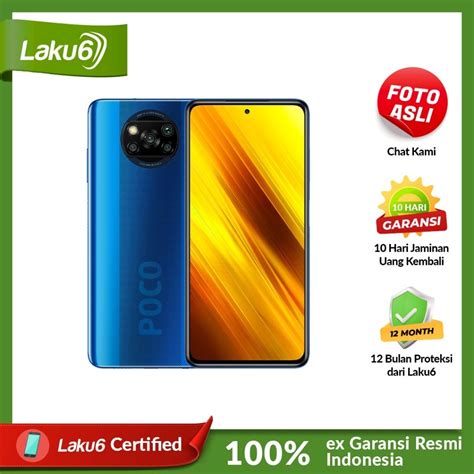Jual Xiaomi Poco X Nfc Gb Gb Bekas Resmi Indo Shopee Indonesia