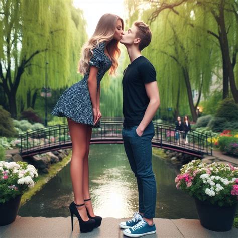 Taller Girlfriend Kiss By Ernie111 On Deviantart