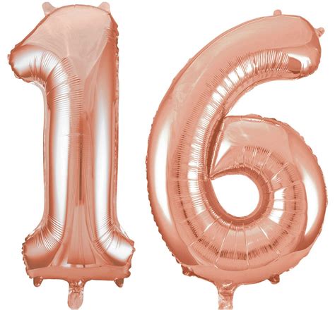 Giant Th Birthday Party Number Foil Balloon Helium Air Decoration
