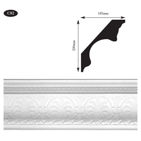 C82 Large Neo Classical Plaster Cornice Wm Boyle Interior Finishes