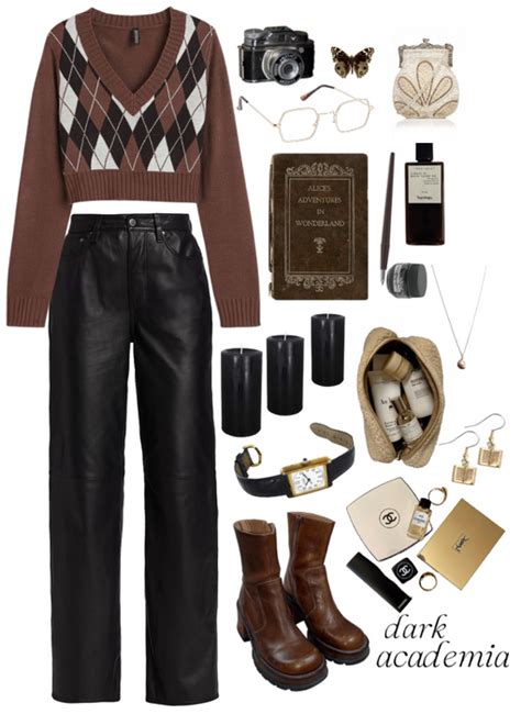 Dark Academia Outfit Shoplook Dark Academia Outfit Dark Academia