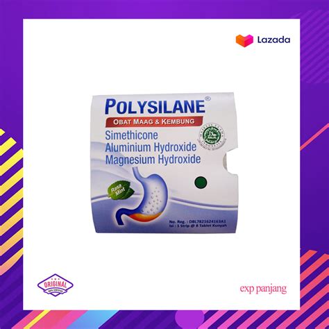 Polysilane 8 Tablet Lazada Indonesia