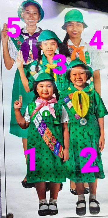 Girl Scout Of The Philippines Uniform Gsp Set Best Use By Grade 3