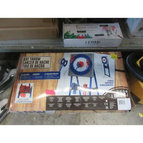 Eastpoint Axe Throw Set Open Box