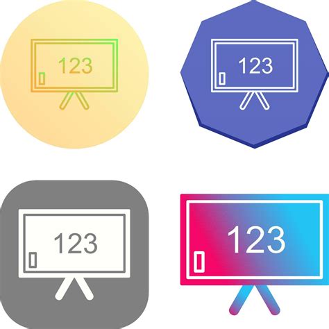 Unique Classroom Board Vector Icon 34174354 Vector Art At Vecteezy